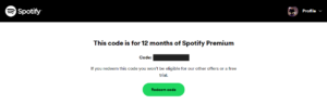 How to get a Spotify yearly subscription • Penny Bros
